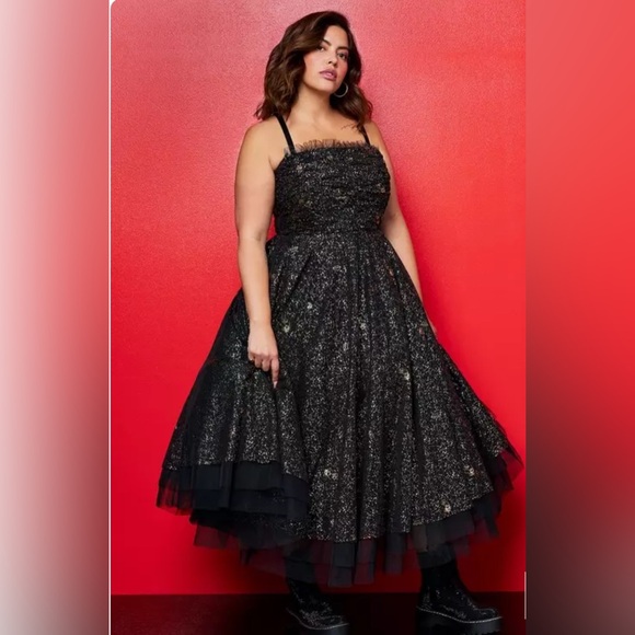 torrid | Dresses | Betsey Johnson Strapless Tulle Tea Dress 22 Plus ...